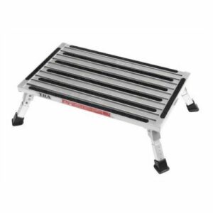 Extra Large Folding Step with Adjustable Height Legs