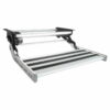 Single 12v Electric Caravan Step with LED Light – TRA Australia