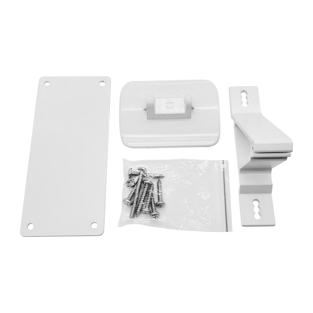 White RV Awning Support Cradle – TRA Australia