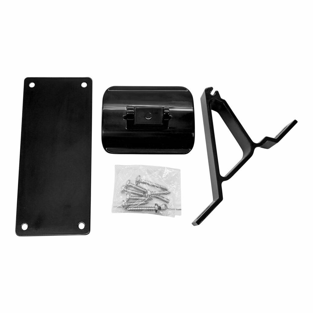 Black RV Awning Support Cradle – TRA Australia