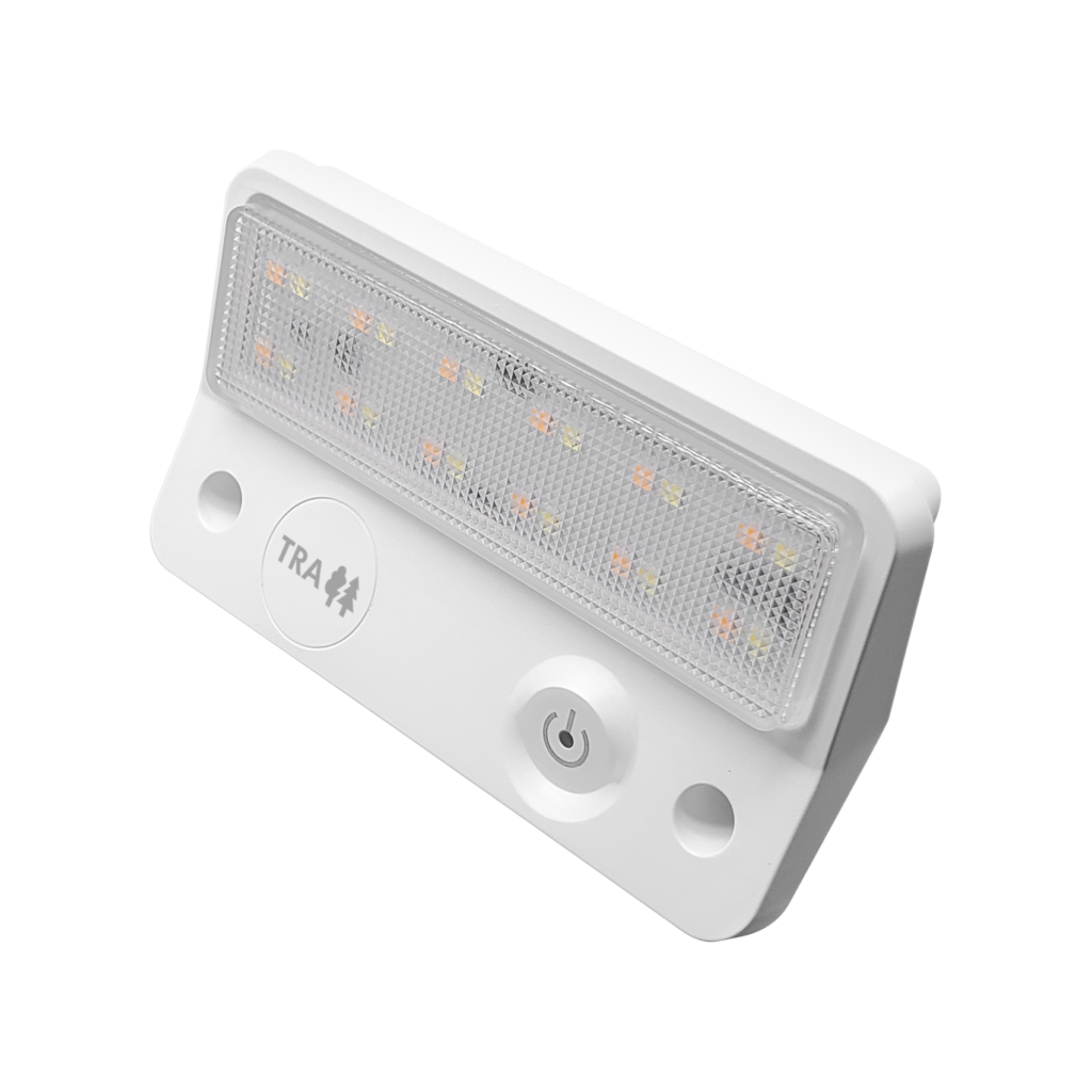 123mm Dual LED Light 12V Awning Light Amber/White White