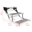 Double 12v Electric Caravan Step with LED Light – TRA Australia
