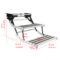 Double 12v Electric Caravan Step with LED Light – TRA Australia