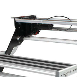 Double 12v Electric Caravan Step with LED Light – TRA Australia