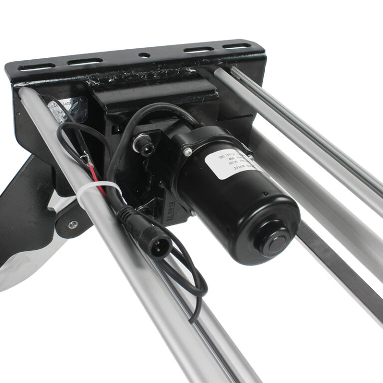 Double 12v Electric Caravan Step with LED Light – TRA Australia