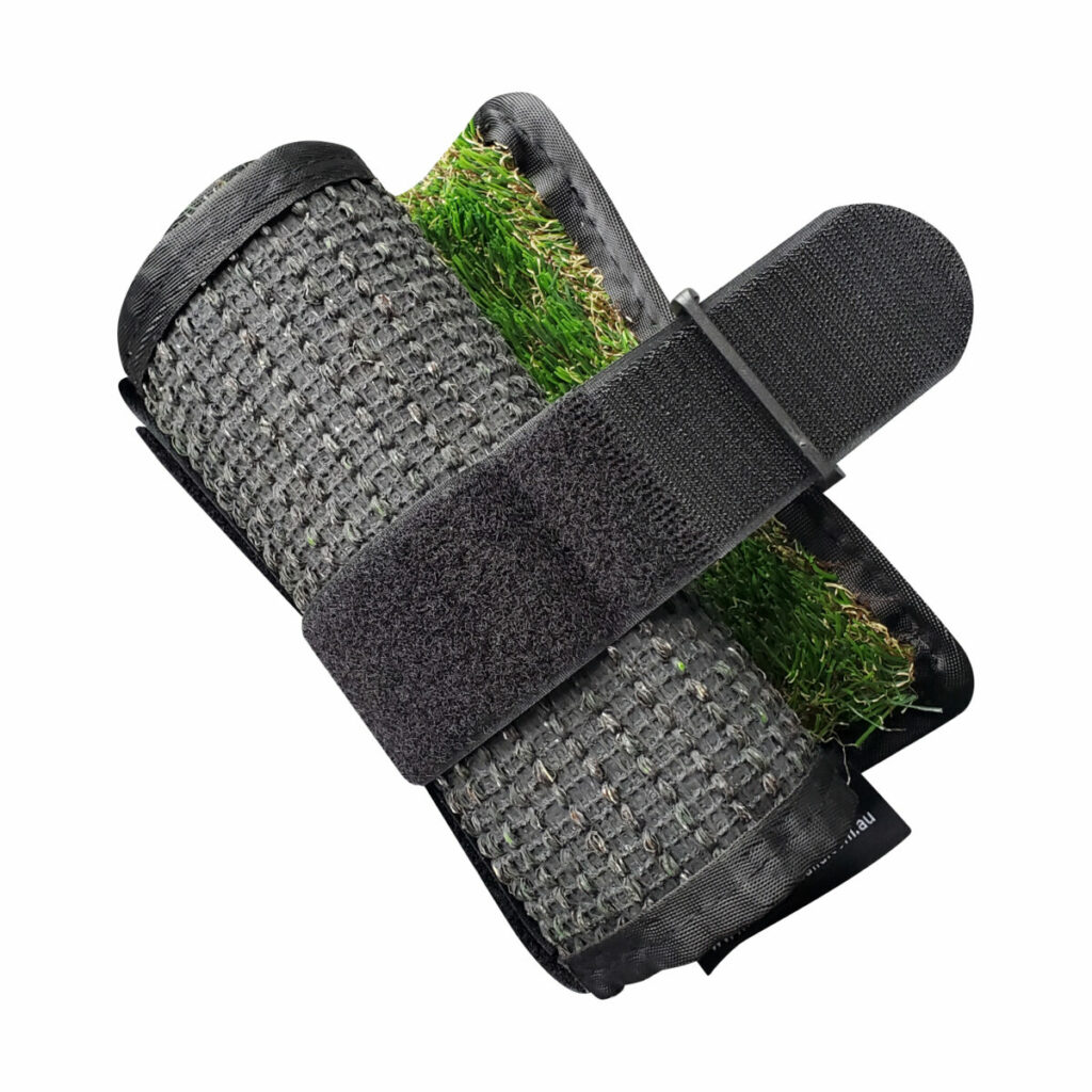 Faux Grass Step Mat with Velcro Straps