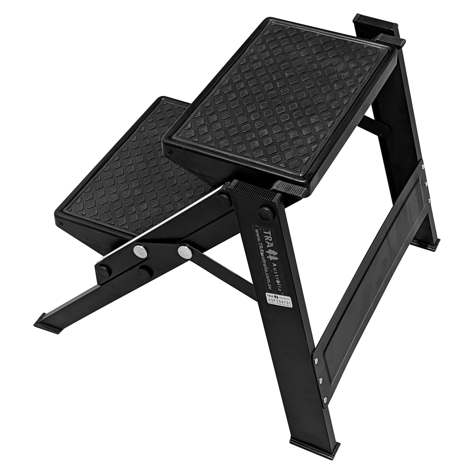 Black Double Folding Portable Step: Features & Benefits